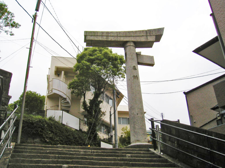 Damaged Torii at Sanno Shrine | Japan KYUSHU Tourist | Travel Agency in ...